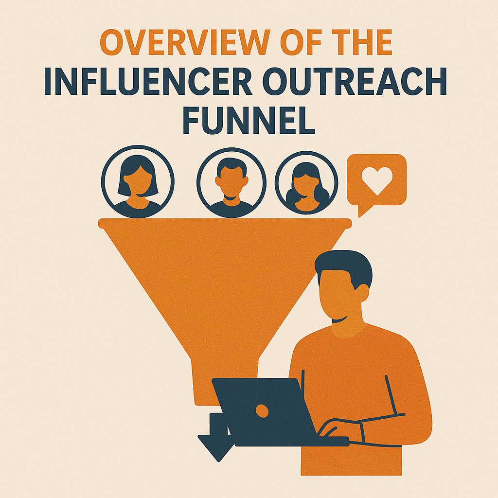 Overview of the Influencer Outreach Funnel - DigiMavel